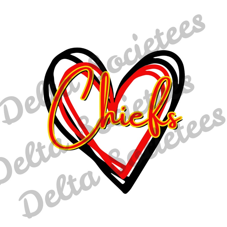 Chiefs PNG, Football PNG, Sports PNG, Team, Digital Art, Sublimation ...