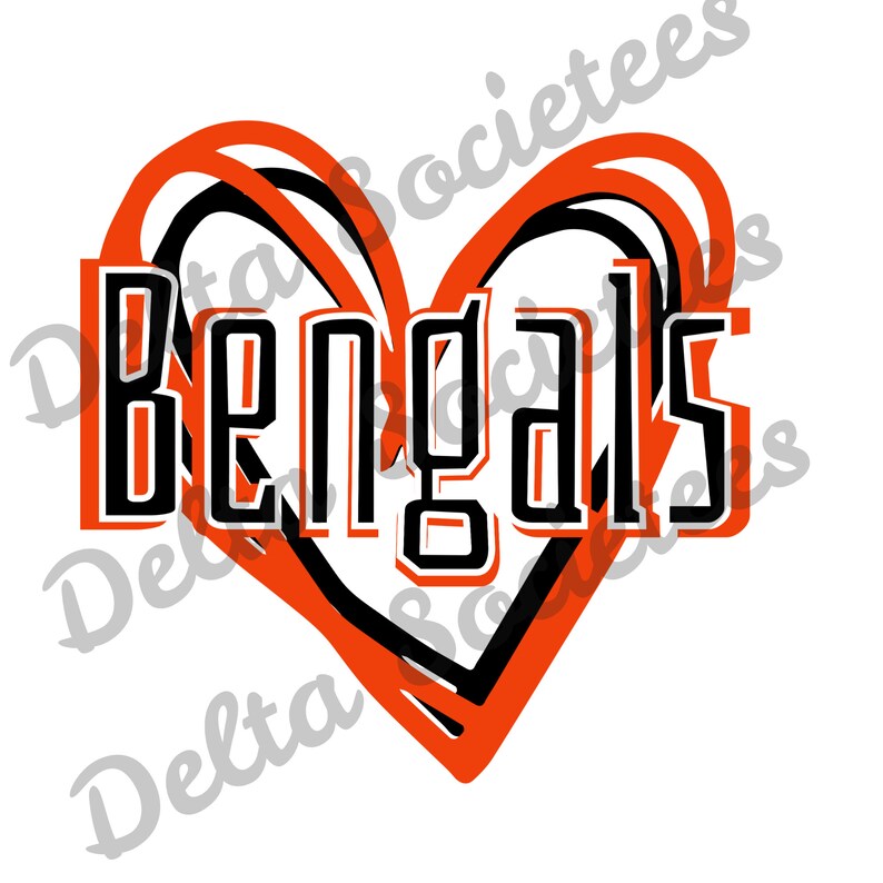 Bengals PNG, Football PNG, Sports PNG, Team, Digital Art, Sublimation ...
