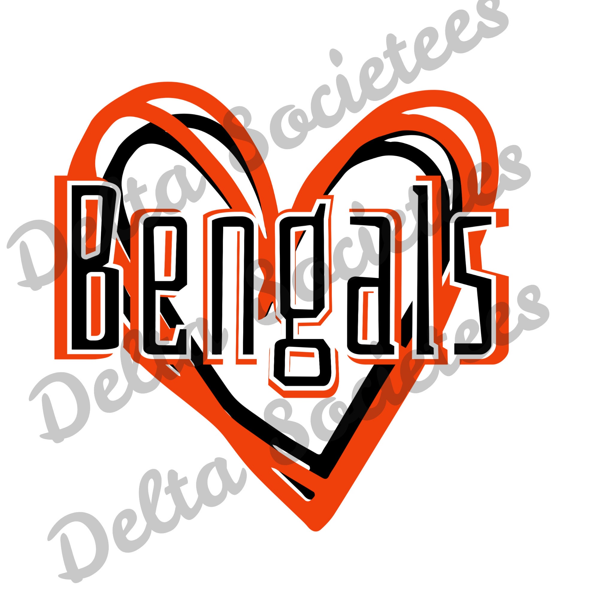Bengals PNG, Football PNG, Sports PNG, Team, Digital Art, Sublimation ...