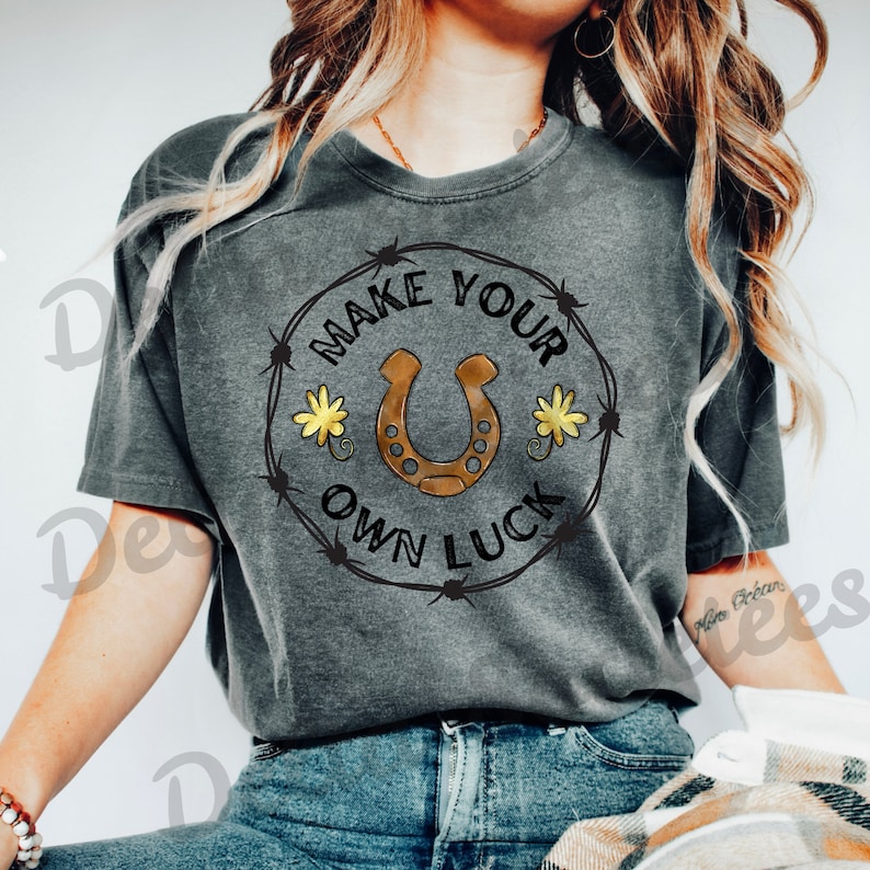 Make Your Own Luck PNG, Luck Pngs, St Patrick's Day Png, Digital Art ...