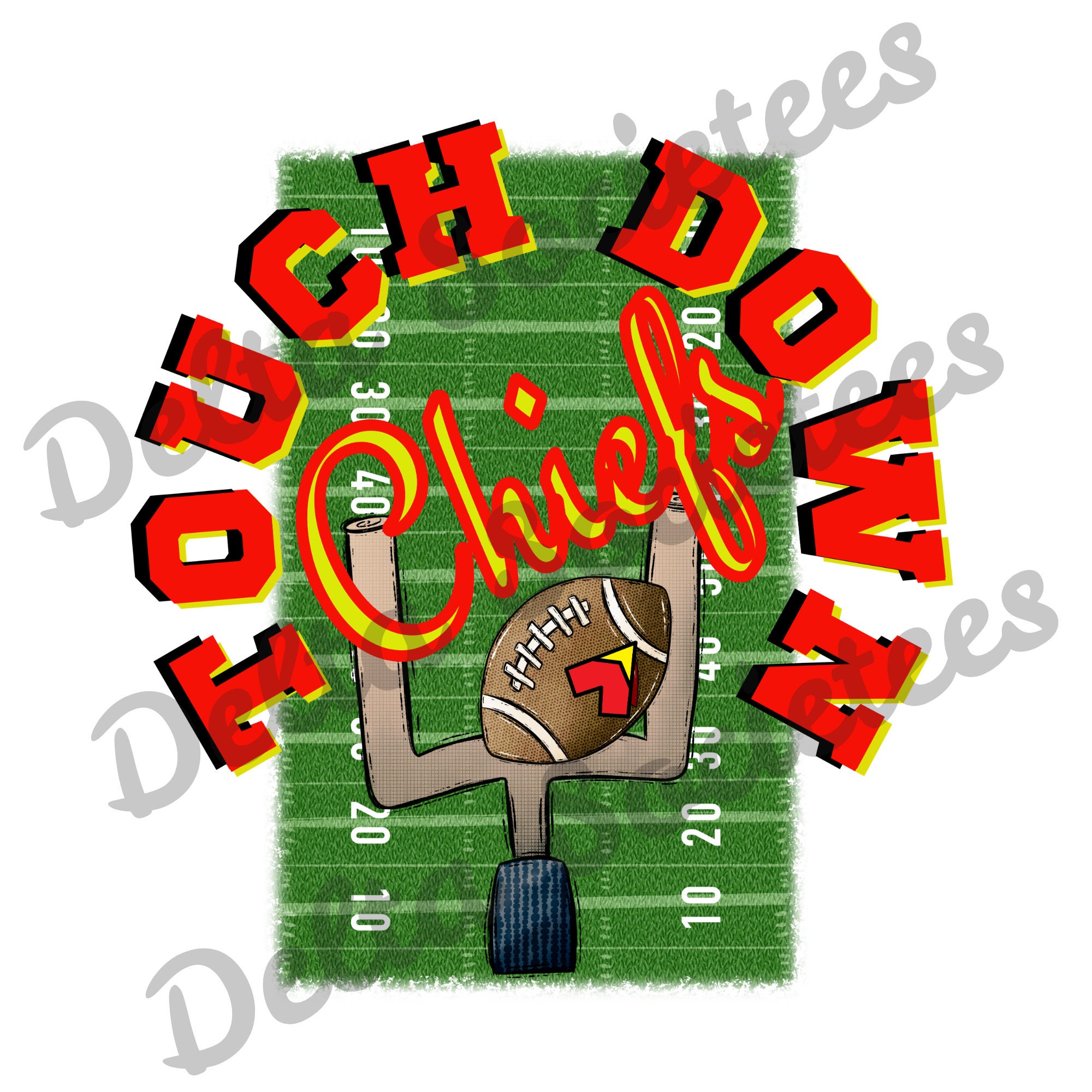 Chiefs PNG, Football PNG, Sports PNG, Team, Digital Art, Sublimation ...