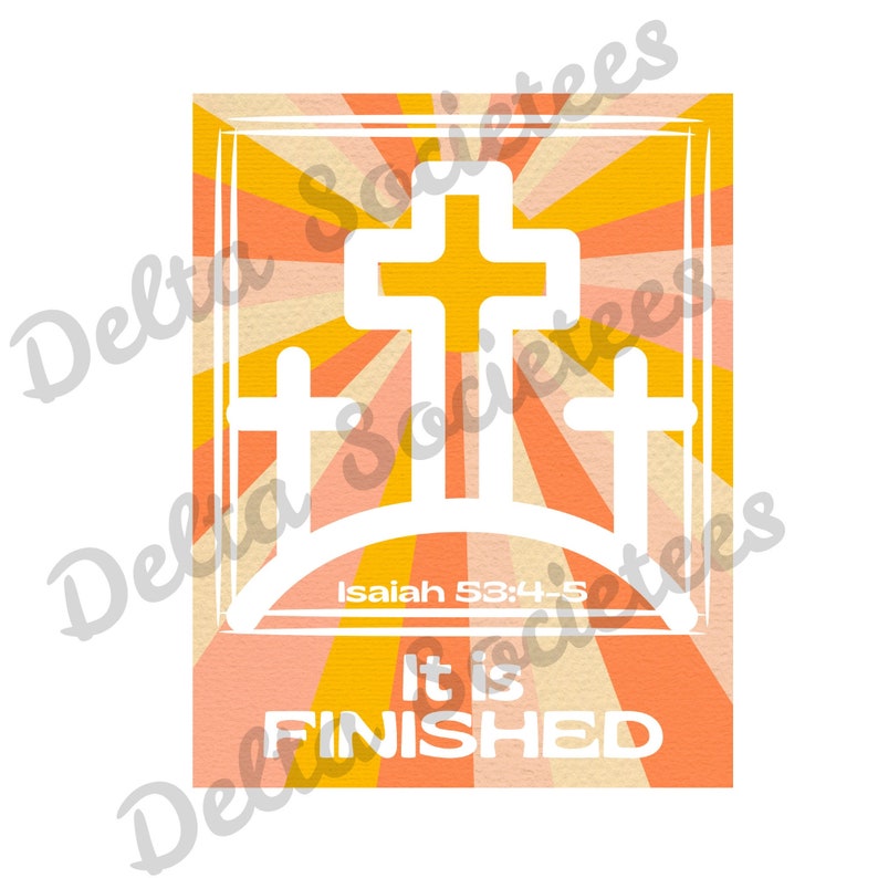 Está terminado PNG Pascua PNG Cruces Png Viernes Santo png - Etsy México