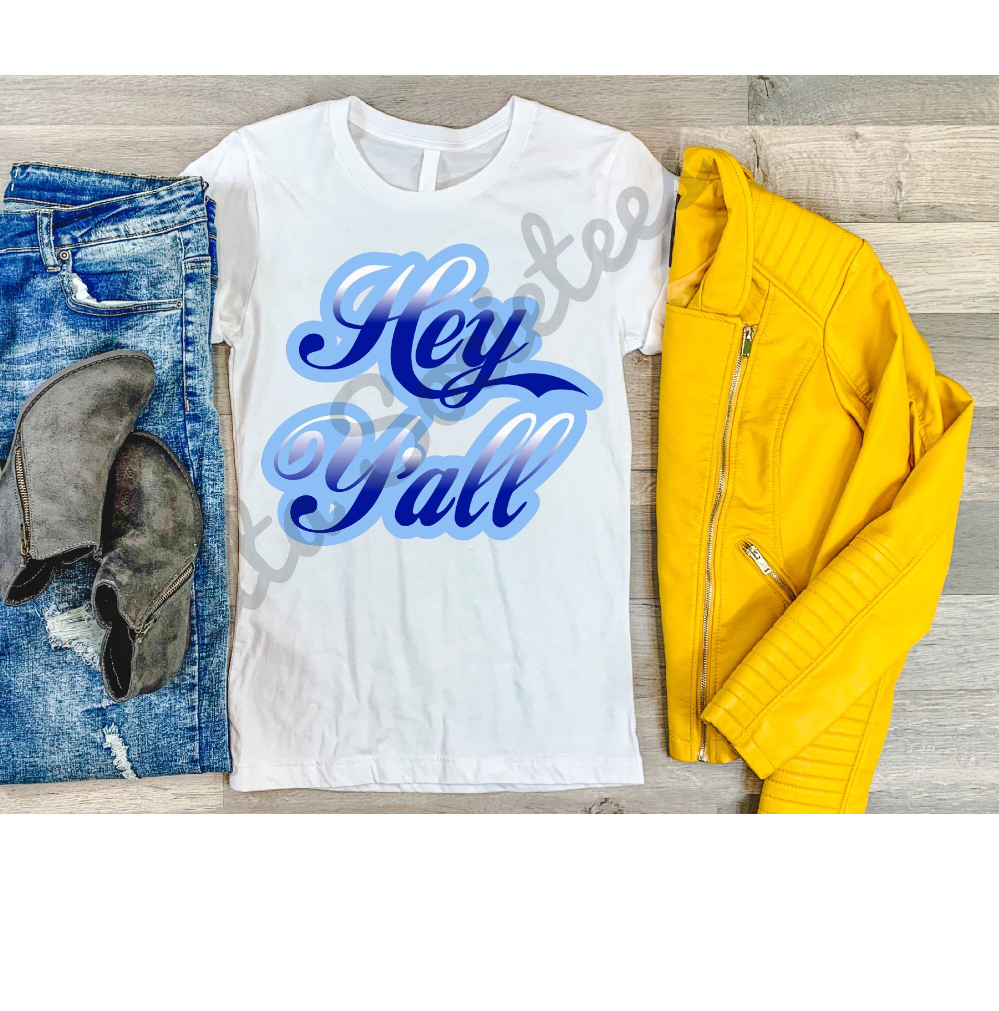 Hey Y'all SVG, Hey Y'all Cut File, Southern Svg, Country Svg, Farmhouse ...