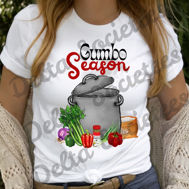 Gumbo PNG, Gumbo Season Png, Digital Art, Sublimation Design, Digital ...