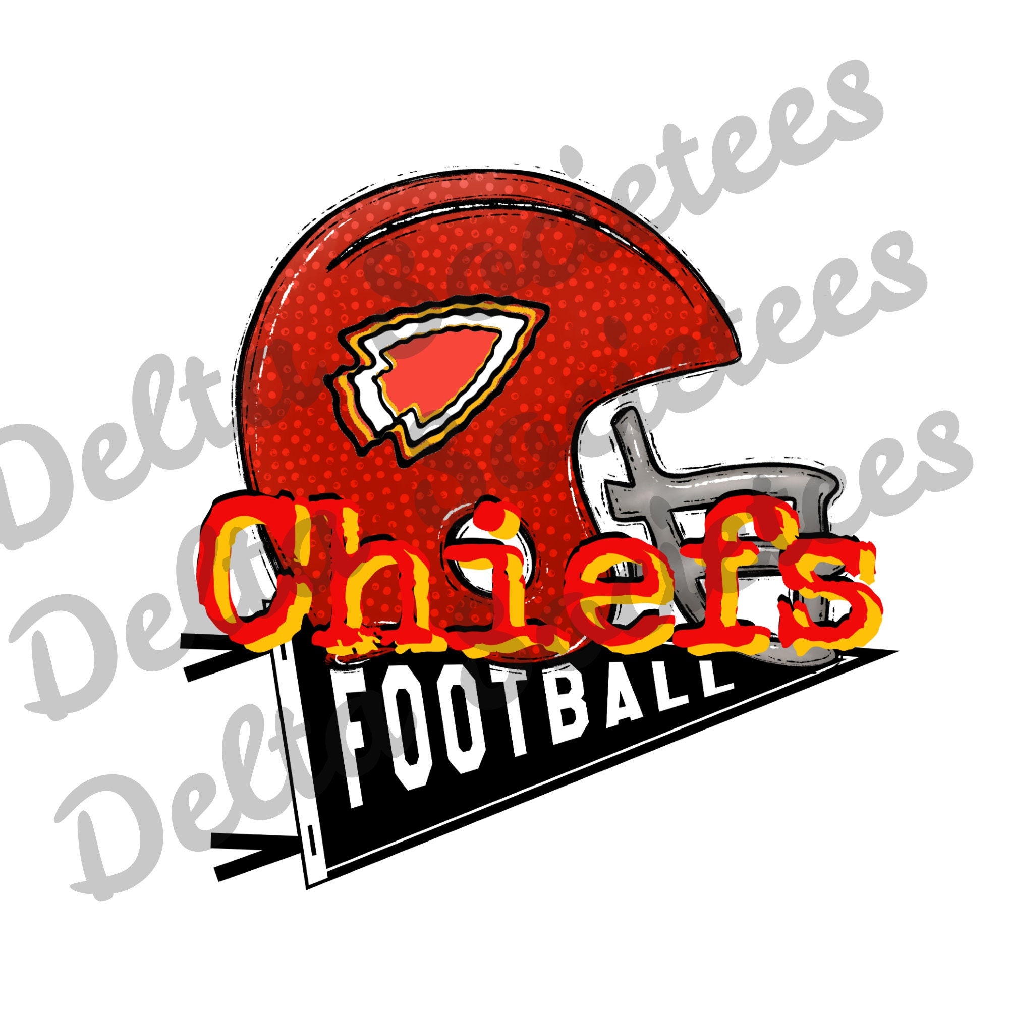 Chiefs PNG, Football PNG, Sports PNG, Team, Digital Art, Sublimation ...
