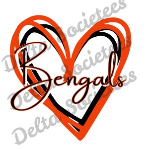 Bengals PNG, Football PNG, Sports PNG, Team, Digital Art, Sublimation ...