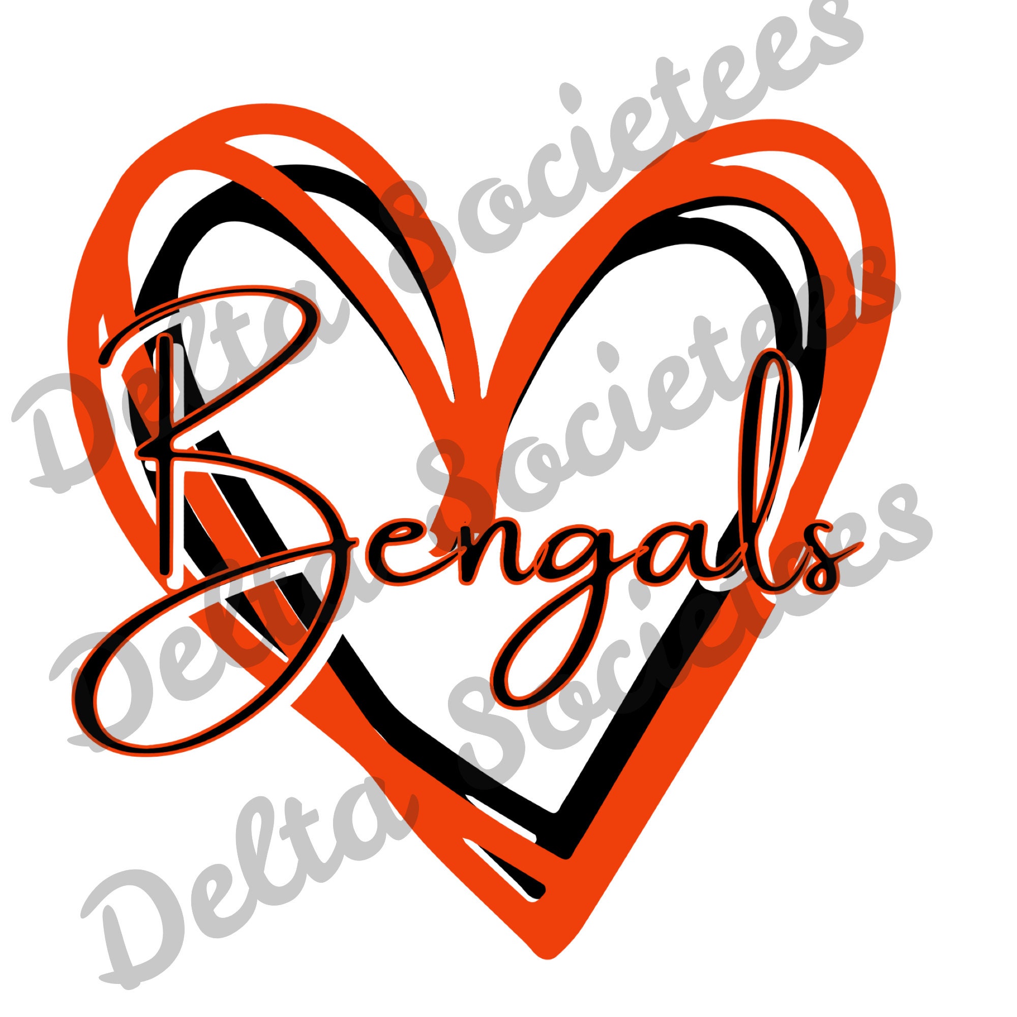 Bengals PNG, Football PNG, Sports PNG, Team, Digital Art, Sublimation ...