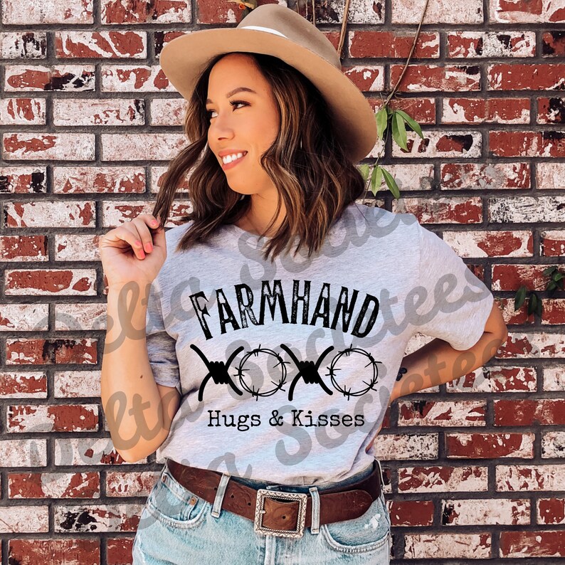 Farmhand Hugs and Kisses PNG, Farmhand Pngs, Hugs and Kisses Png ...