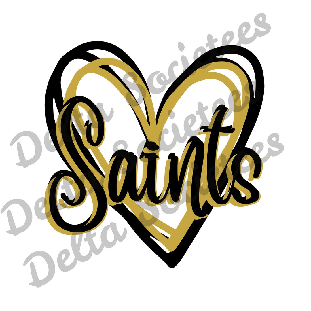 Saints PNG, Football PNG, Sports PNG, Team, Digital Art, Sublimation ...