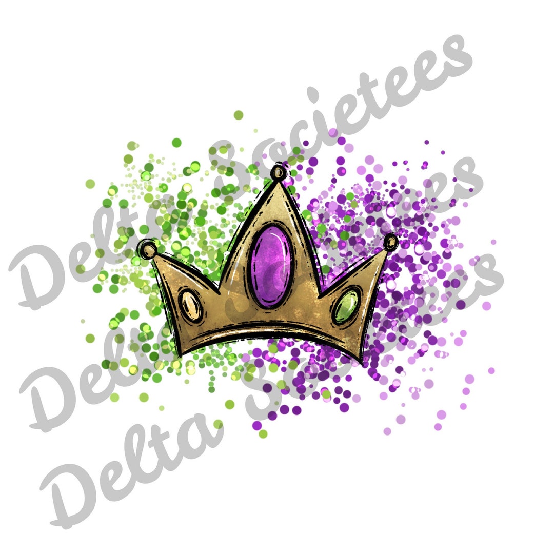 Mardi Gras PNG, Mardi Gras Crown PNG, Mardi Gras Mask Png, Necklace ...