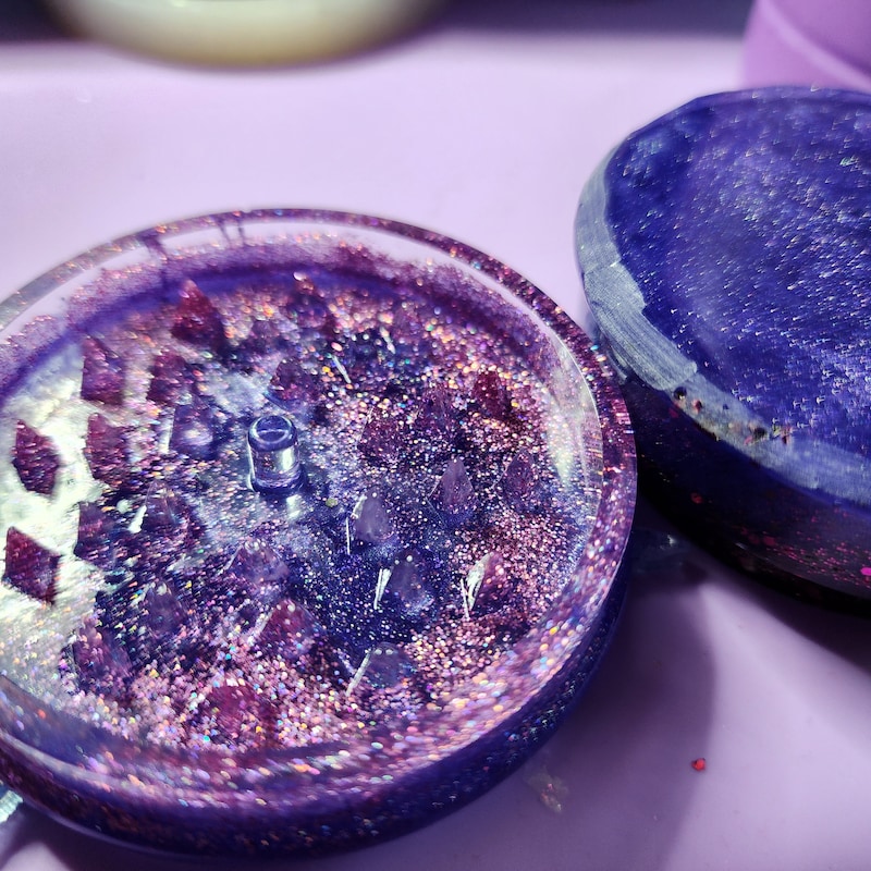 Mosaic Glass Grinder - Etsy