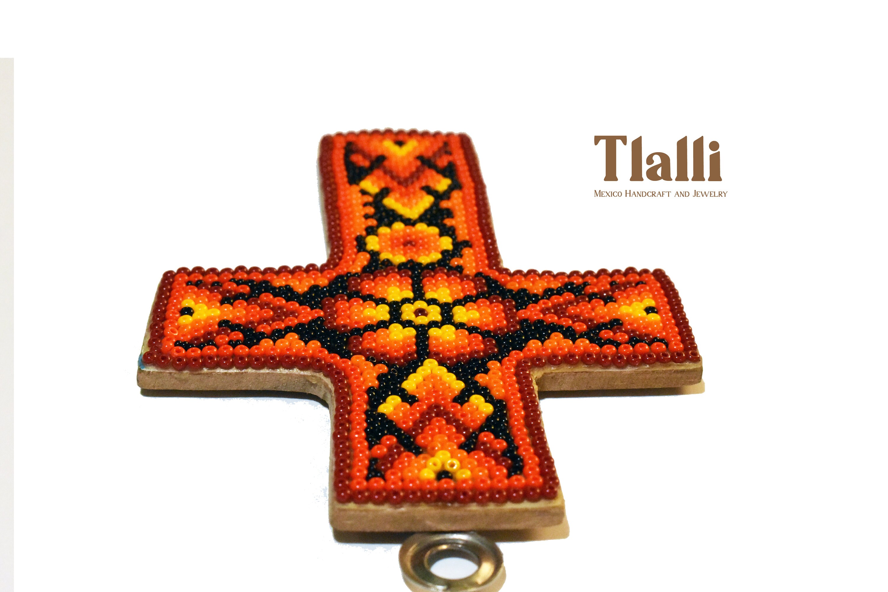 Cross Sculpture Native Mexican - Huichol - Etsy
