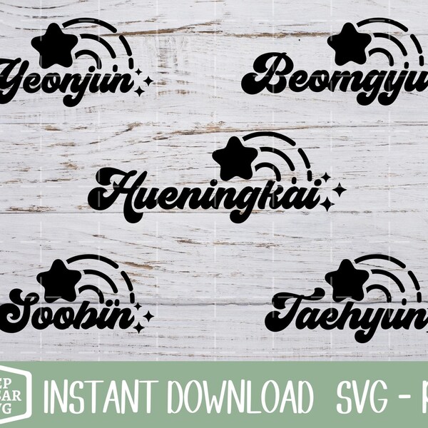 Tomorrow X Together Svg - Etsy