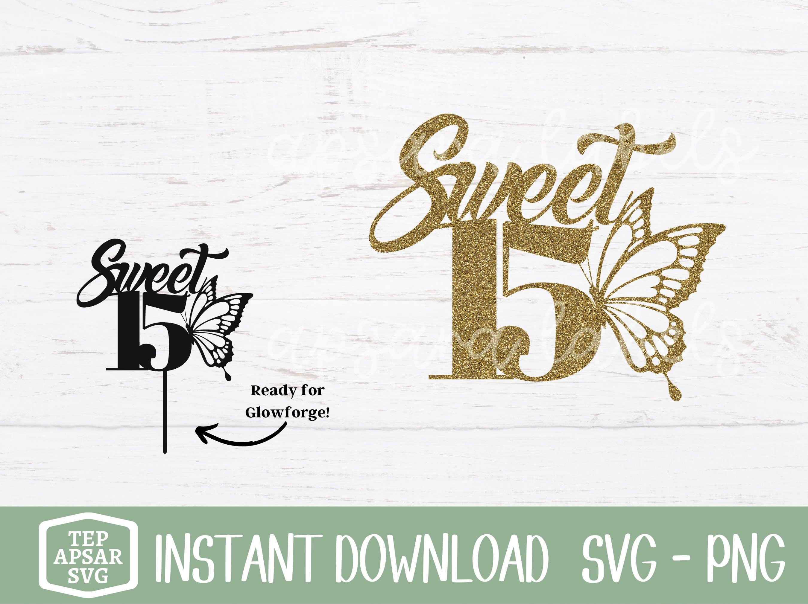 Sweet 15 SVG, Mis Quince Cake Topper SVG, Quince Anos, Feliz Cumpleanos ...