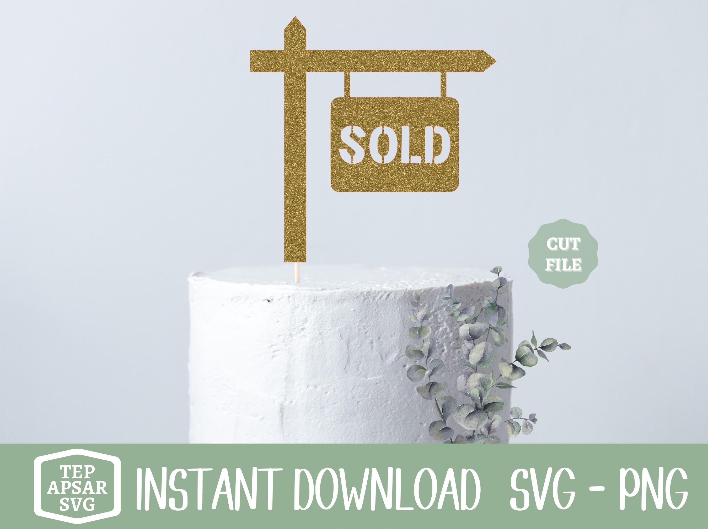 Sold Sign for Realtor SVG SOLD Sign Svg Sold Sign Real - Etsy