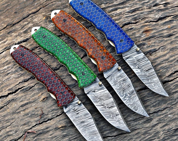 New Mosaic Pattern Damascus Billets, Damascus Blanks, Knife Blank ...