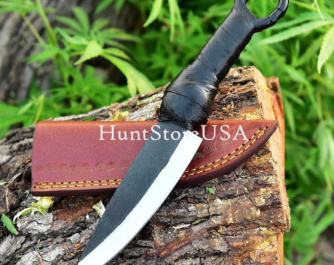 Bowie Knife Best Quality Hand Forged Knife Damascus Steel Handmade ...