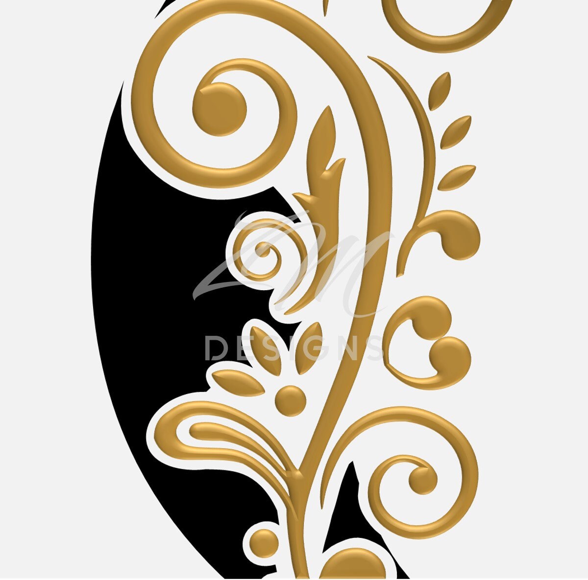 Ornate Letter - N | Monogram | Printable Initial | Instant Download ...