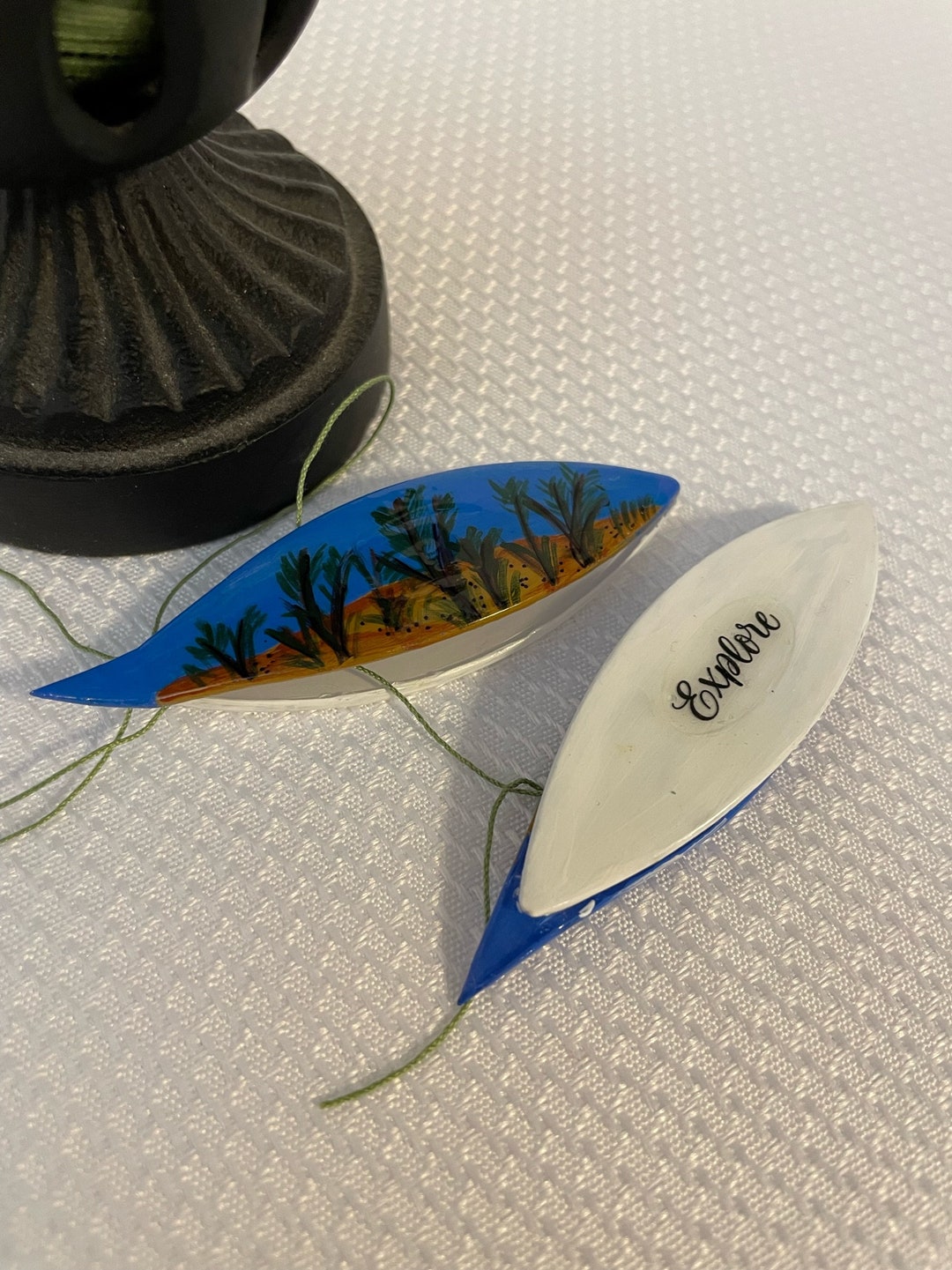 Hand Painted Tatting Shuttle - Etsy