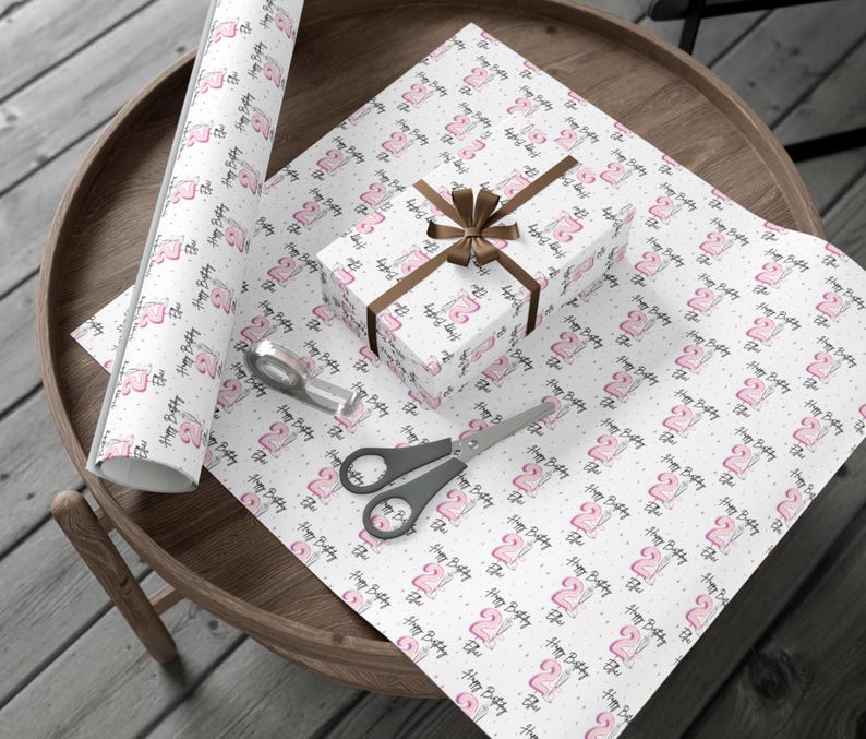Personalized 21st Birthday Wrapping Paper, 21 Wrapping Paper With Name ...