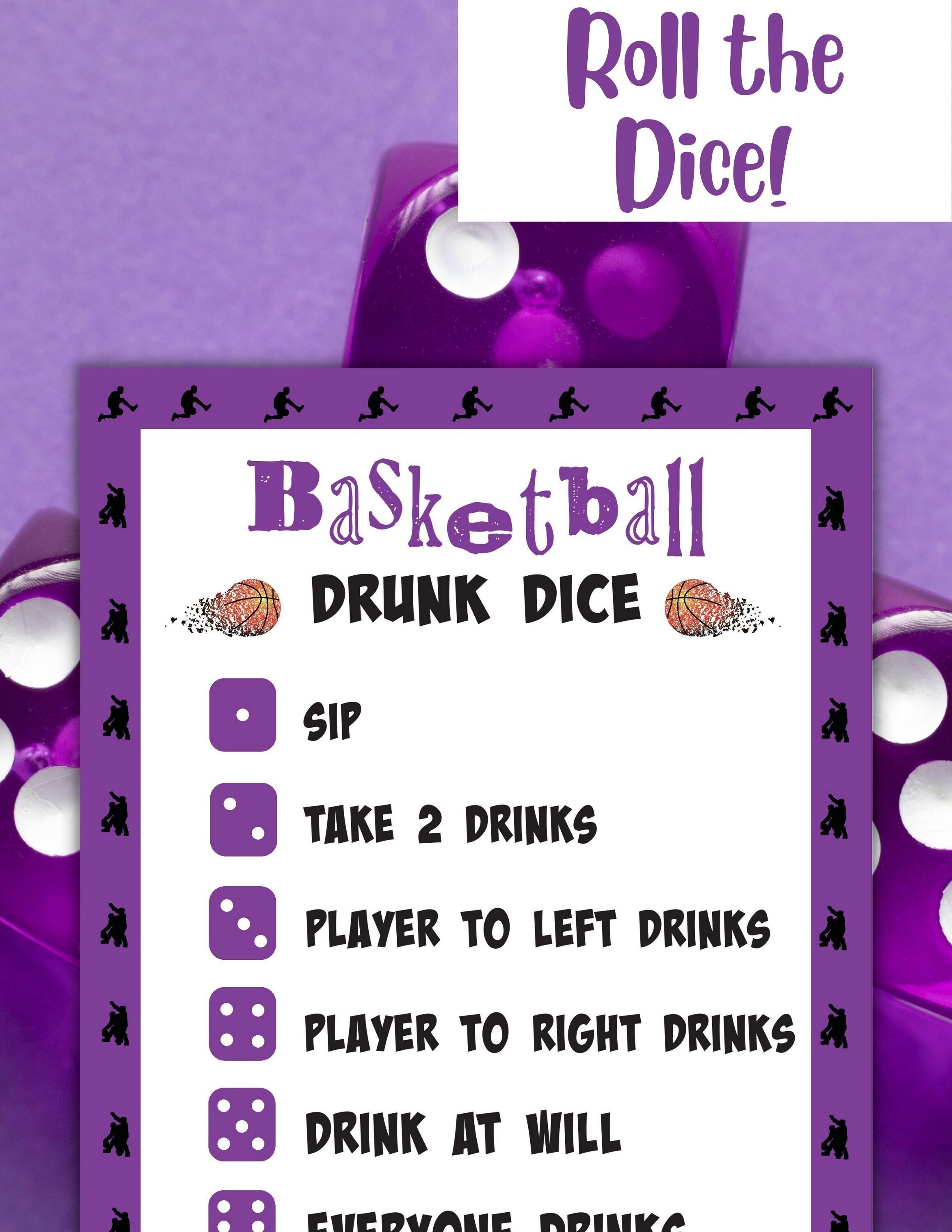 Sip and Swish - the Ultimate College Basketball Dice Drinking Game ...