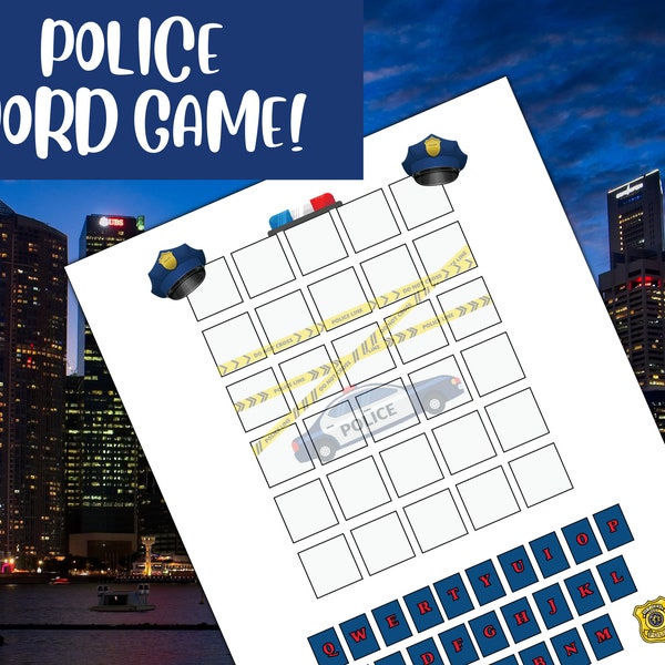 Police Family Card - Etsy