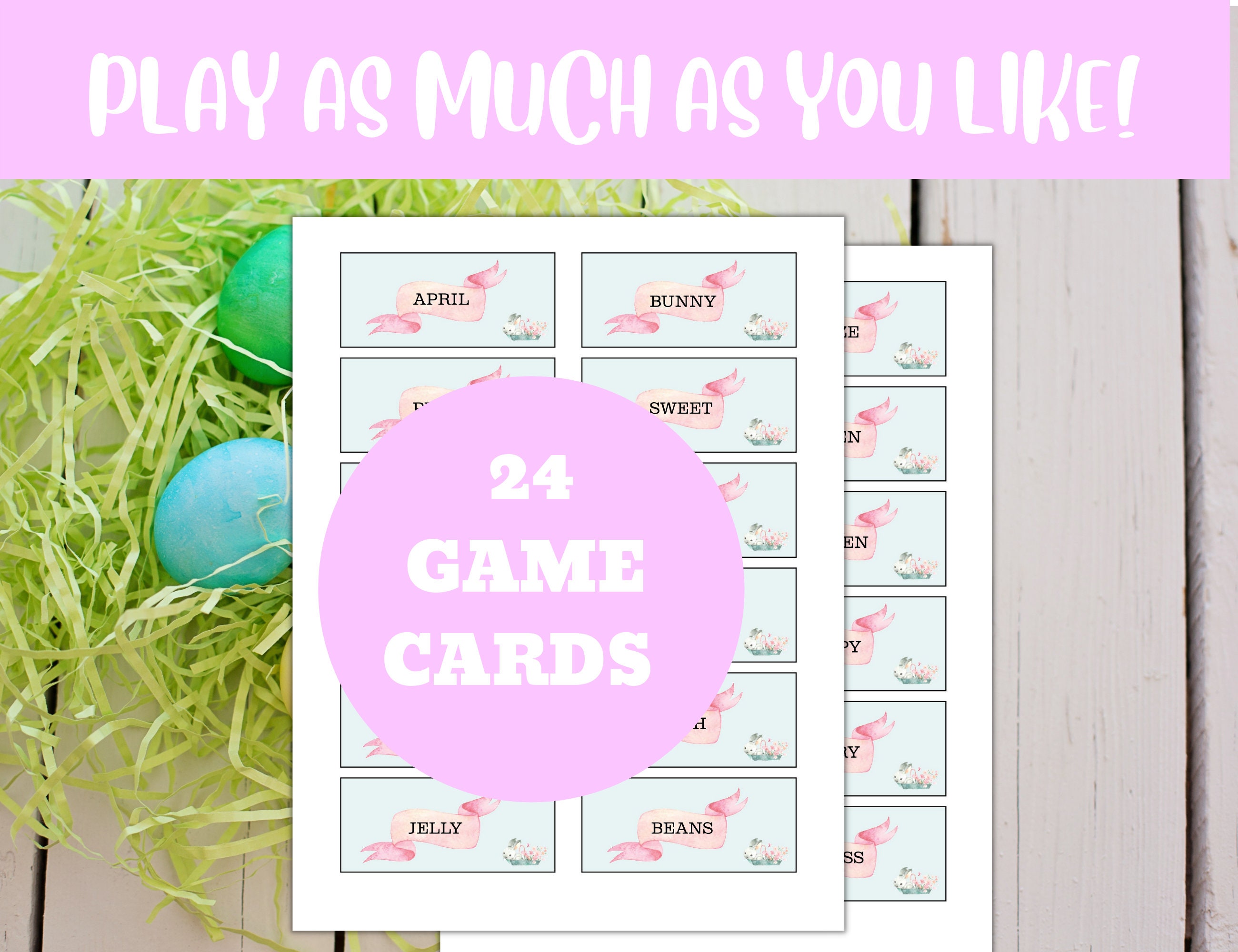 Party Supplies Paper & Party Supplies Word Search Easter Wordle Trivia ...