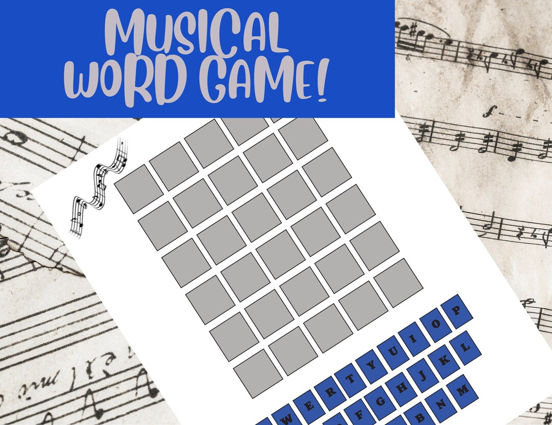 Word Jam: A Music-themed Word Puzzle Game for Everyone! | Music Word ...
