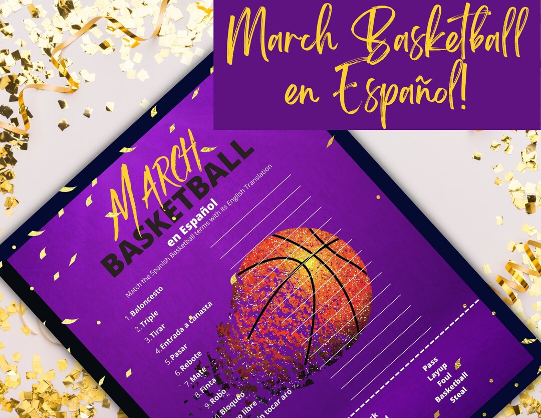 Dribble, Dunk, March Basketball Printable Game | Trivia Games | March ...