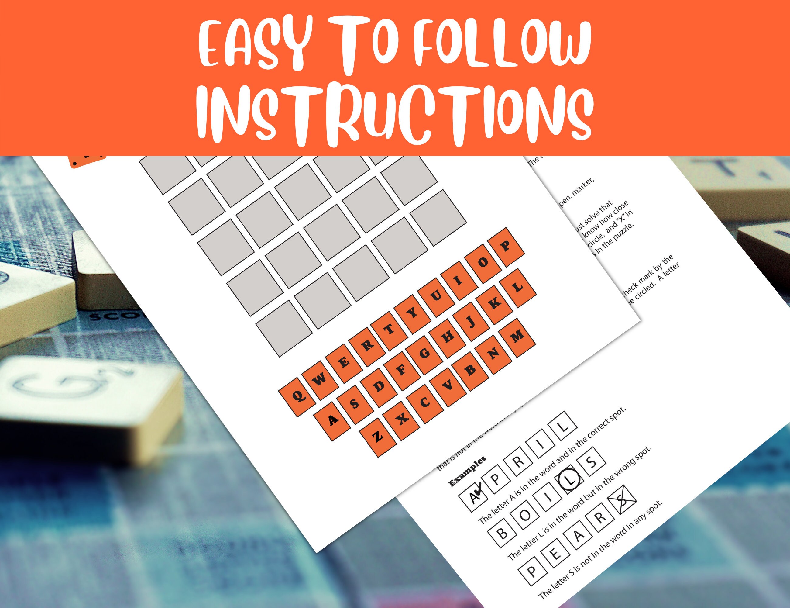 Game On Word Challenge for the Ultimate Game Night - Etsy