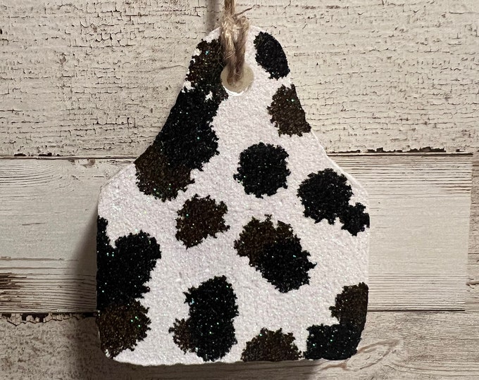 Cow Print Freshie - Etsy