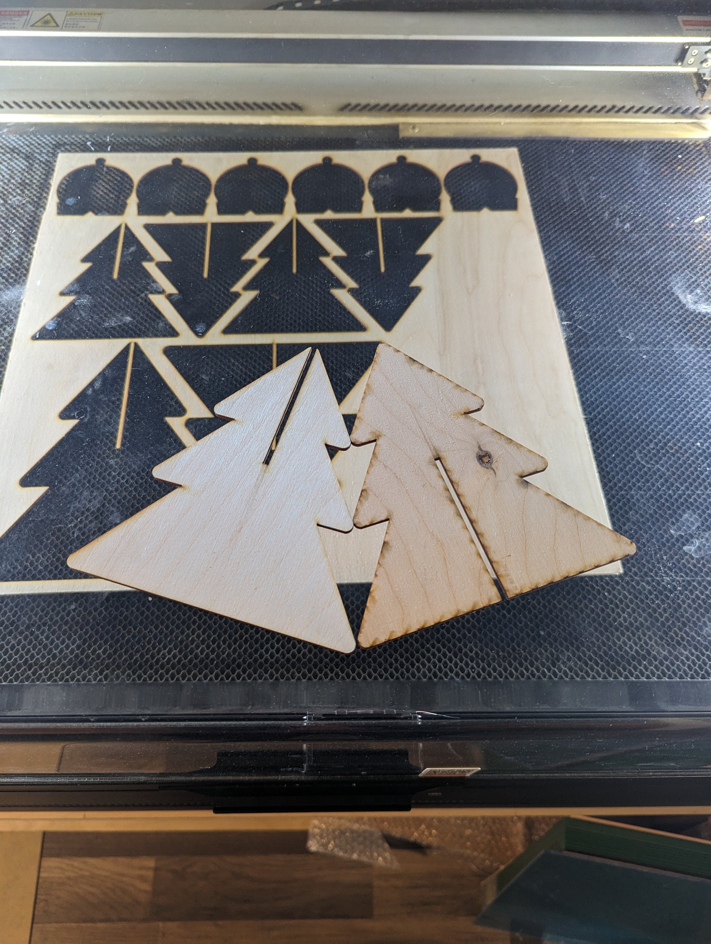 3D Christmas Tree I Interlocking Xmas Tree Digital File SVG DXF Laser ...