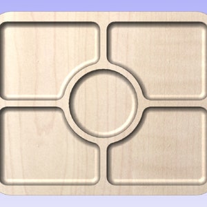 Handled Serving Tray | Digital File | SVG DXF | Laser Cutting | CNC ...