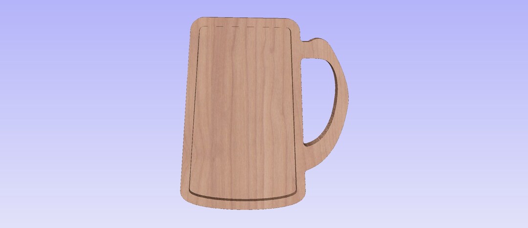 Beer Mug (no Foam) | Digital File | SVG DXF | Laser Cutting | Cnc Ready ...
