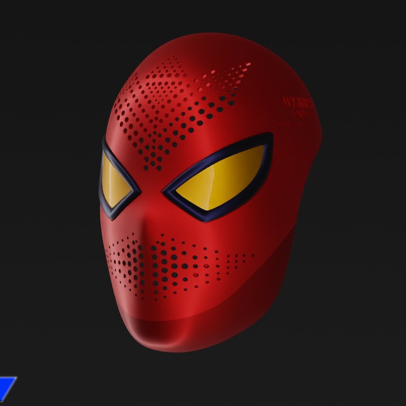 Spiderman Face Shell - Etsy