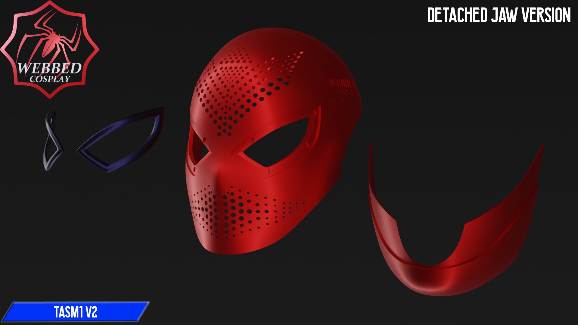 The Amazing Spider-man 1 Face Shell [digital File] - Etsy
