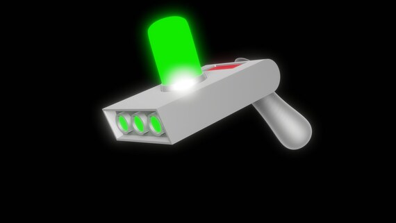 Portal Gun Shell Template