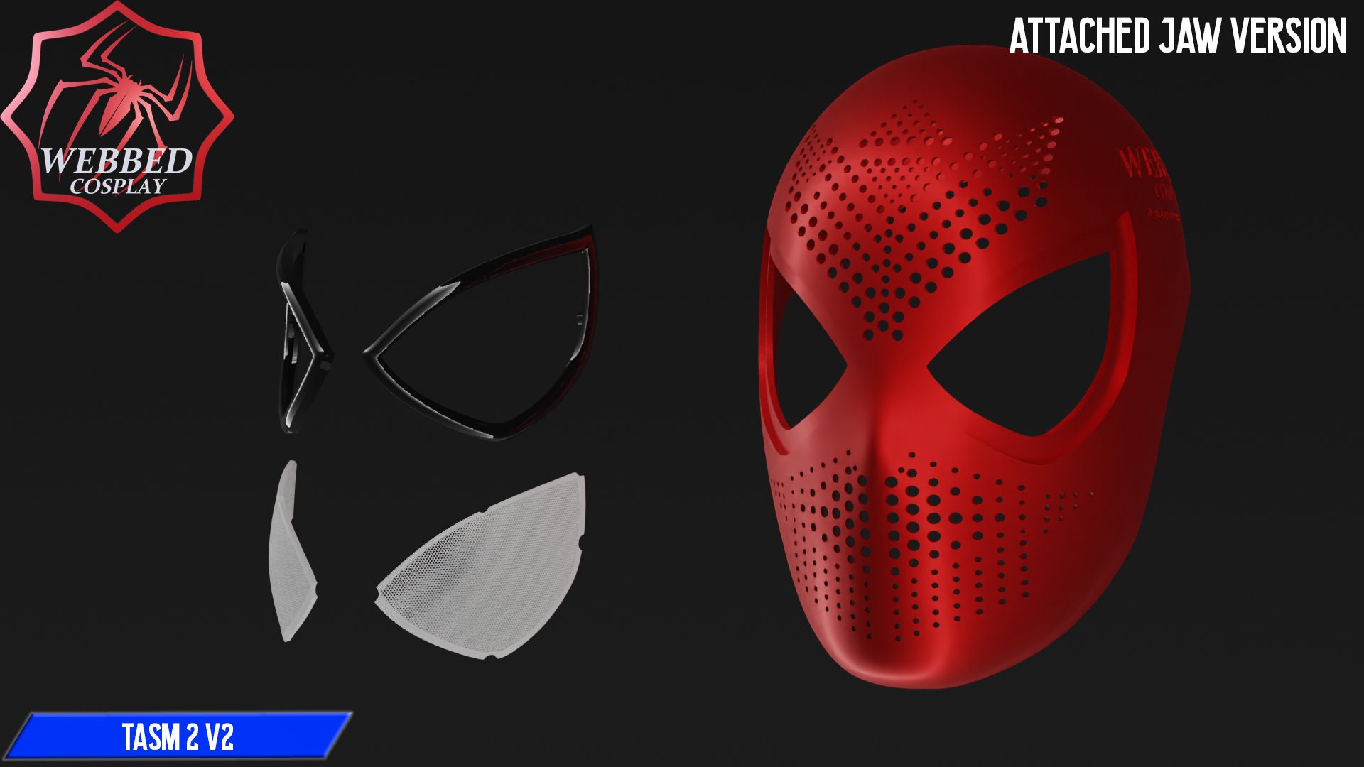 The Amazing Spider-man 2 Face Shell [digital File] - Etsy