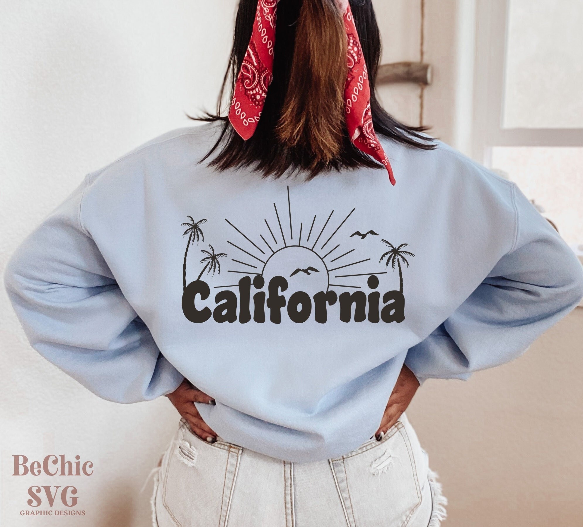 California Living SVG California Living SVG Socal SVG - Etsy