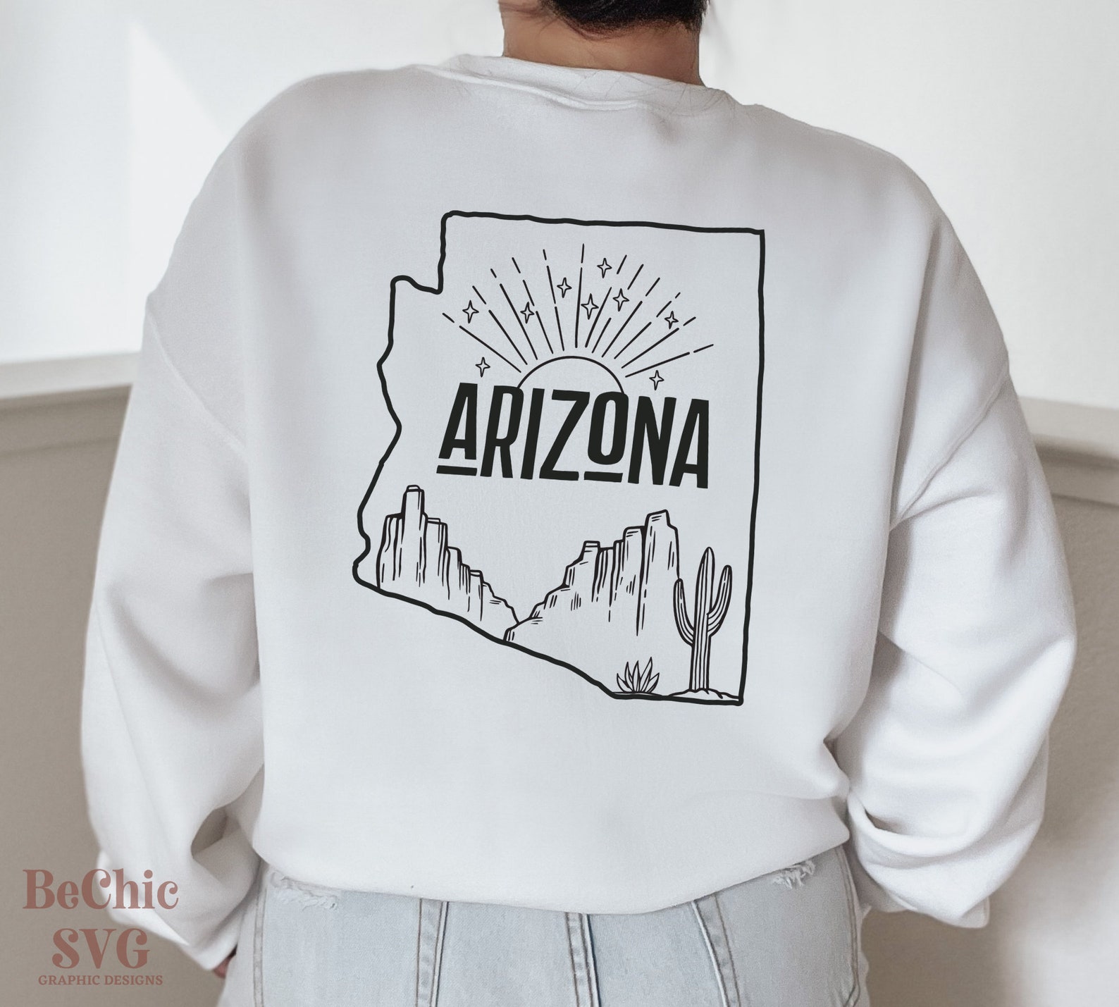 Map of Arizona SVG Map of Arizona Shirt SVG US State Svg - Etsy