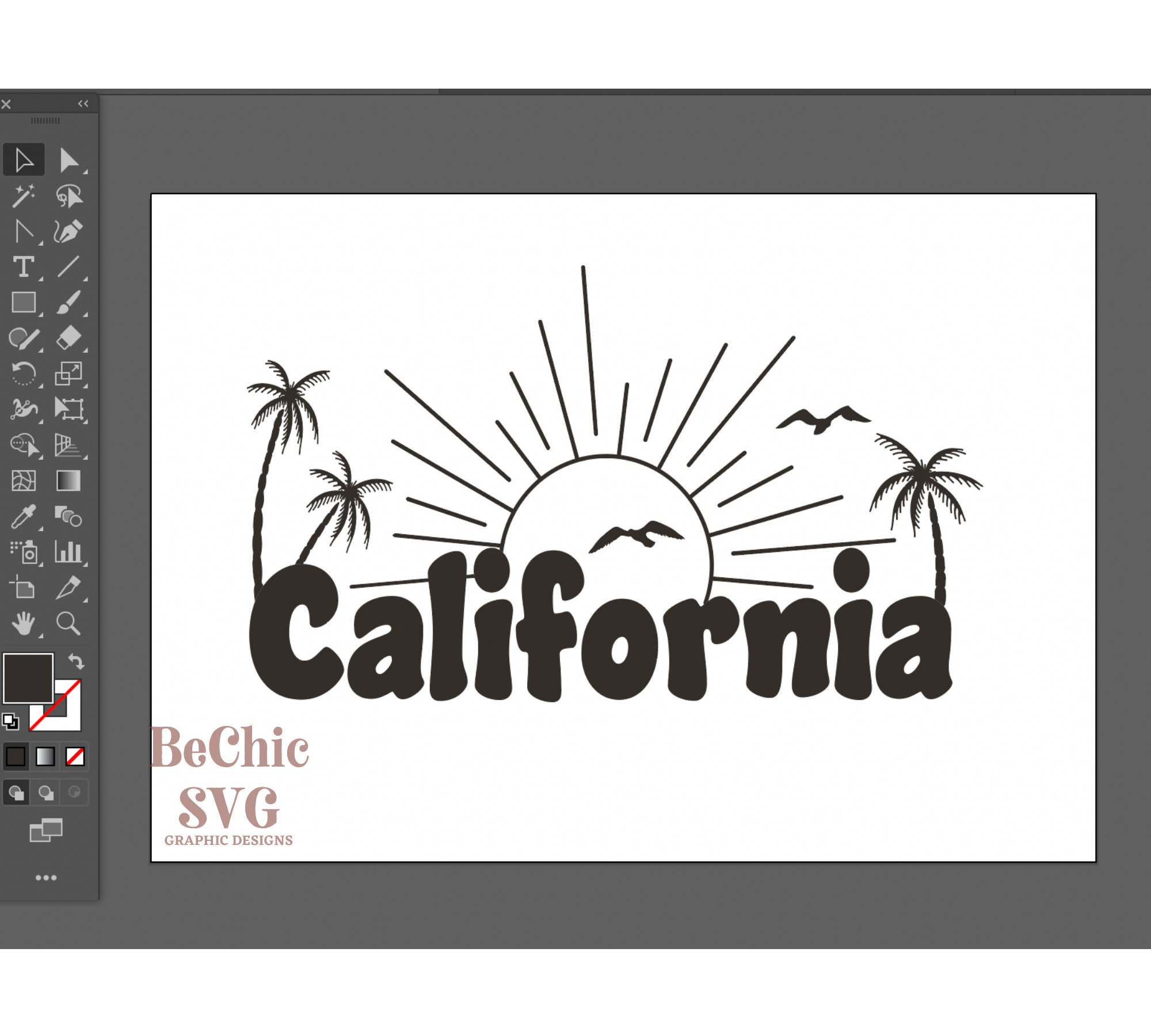 California Living SVG California Living SVG Socal SVG - Etsy