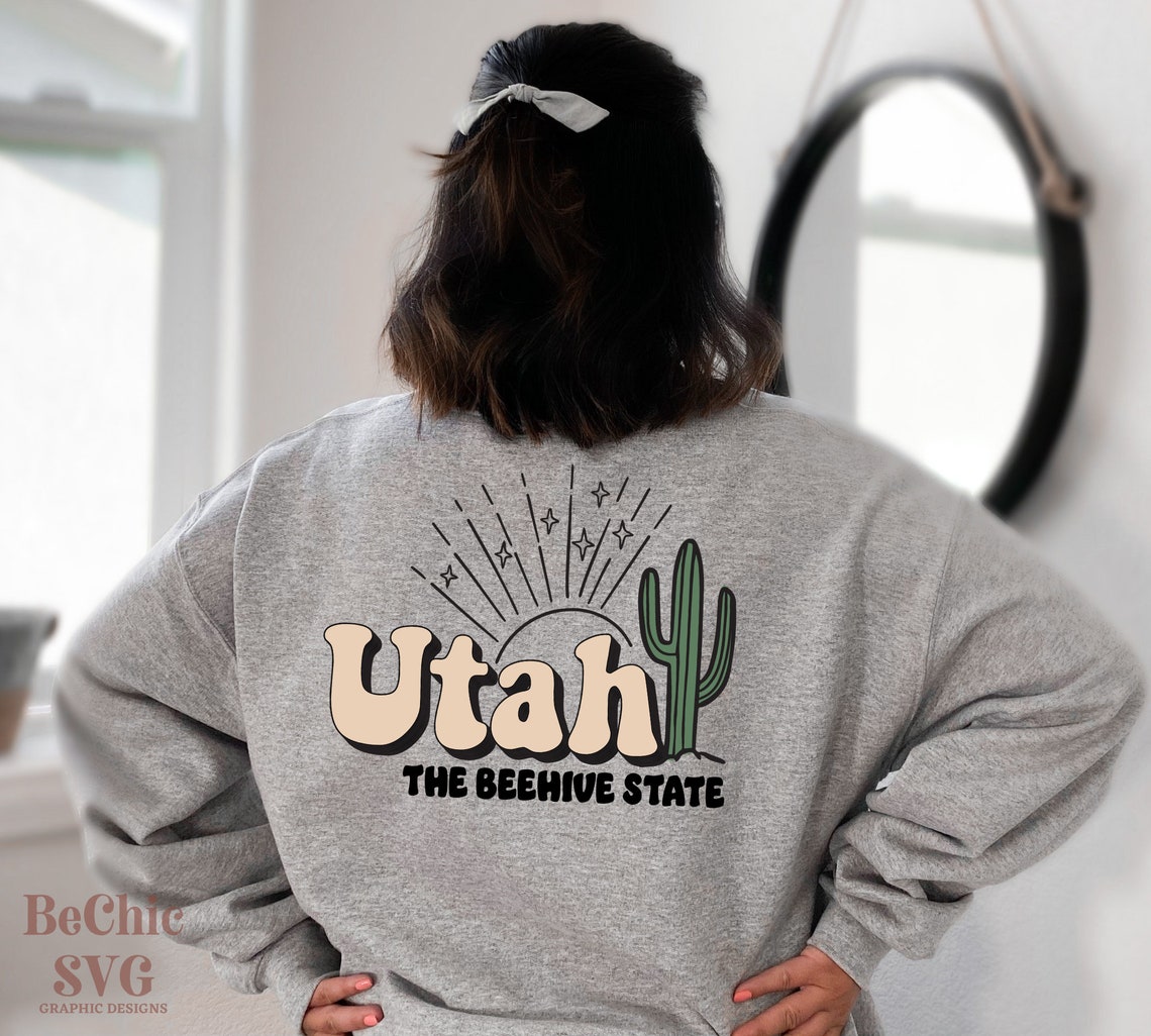 Utah the Beehive State SVG Utah the Beehive State Shirt SVG Desert SVG ...