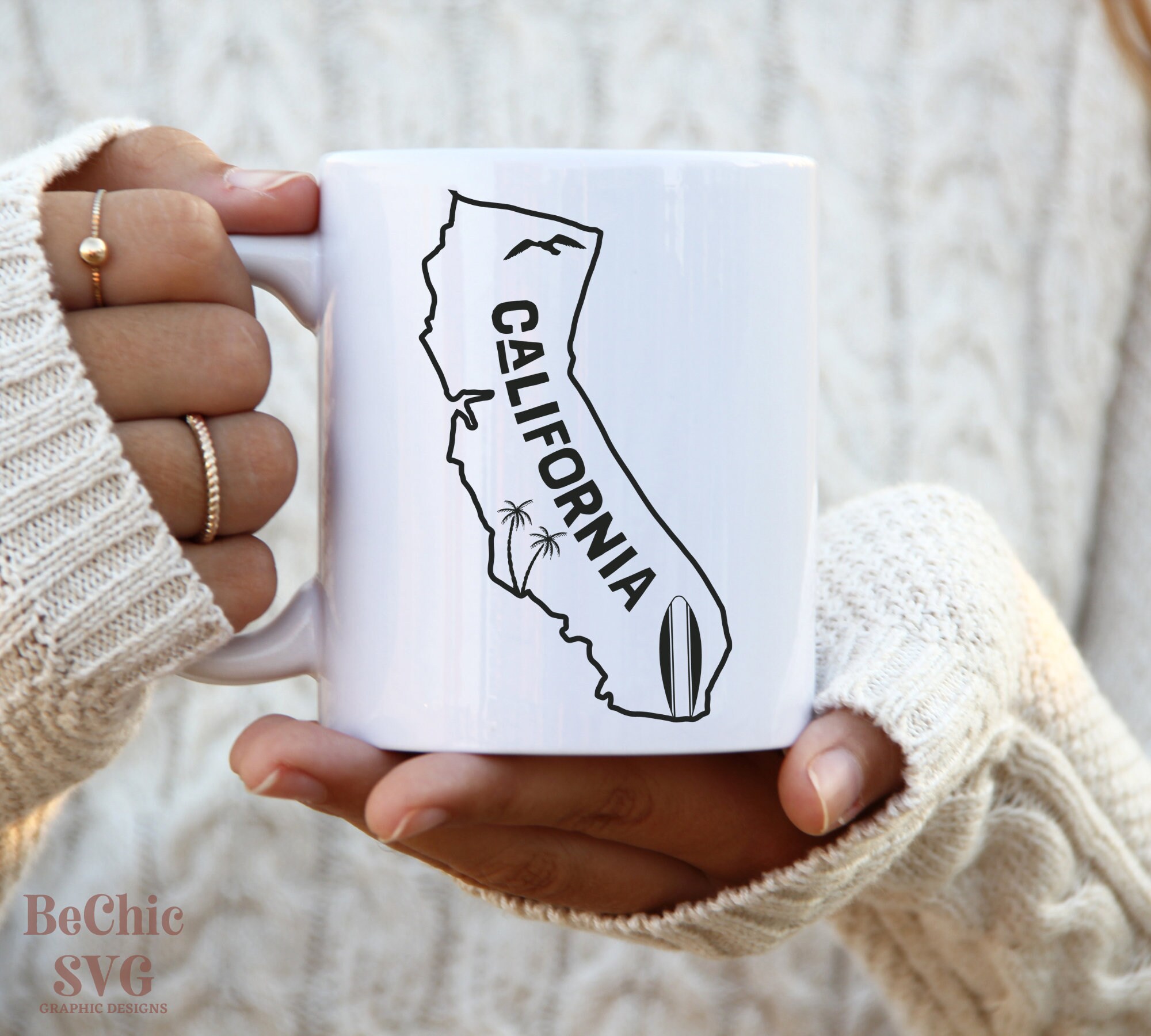 Map of California SVG Map of California Shirt SVG US State Svg Svg ...