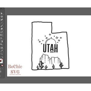 Map of Utah SVG | Map of Utah Shirt SVG | US State Svg | Svg Cricut ...