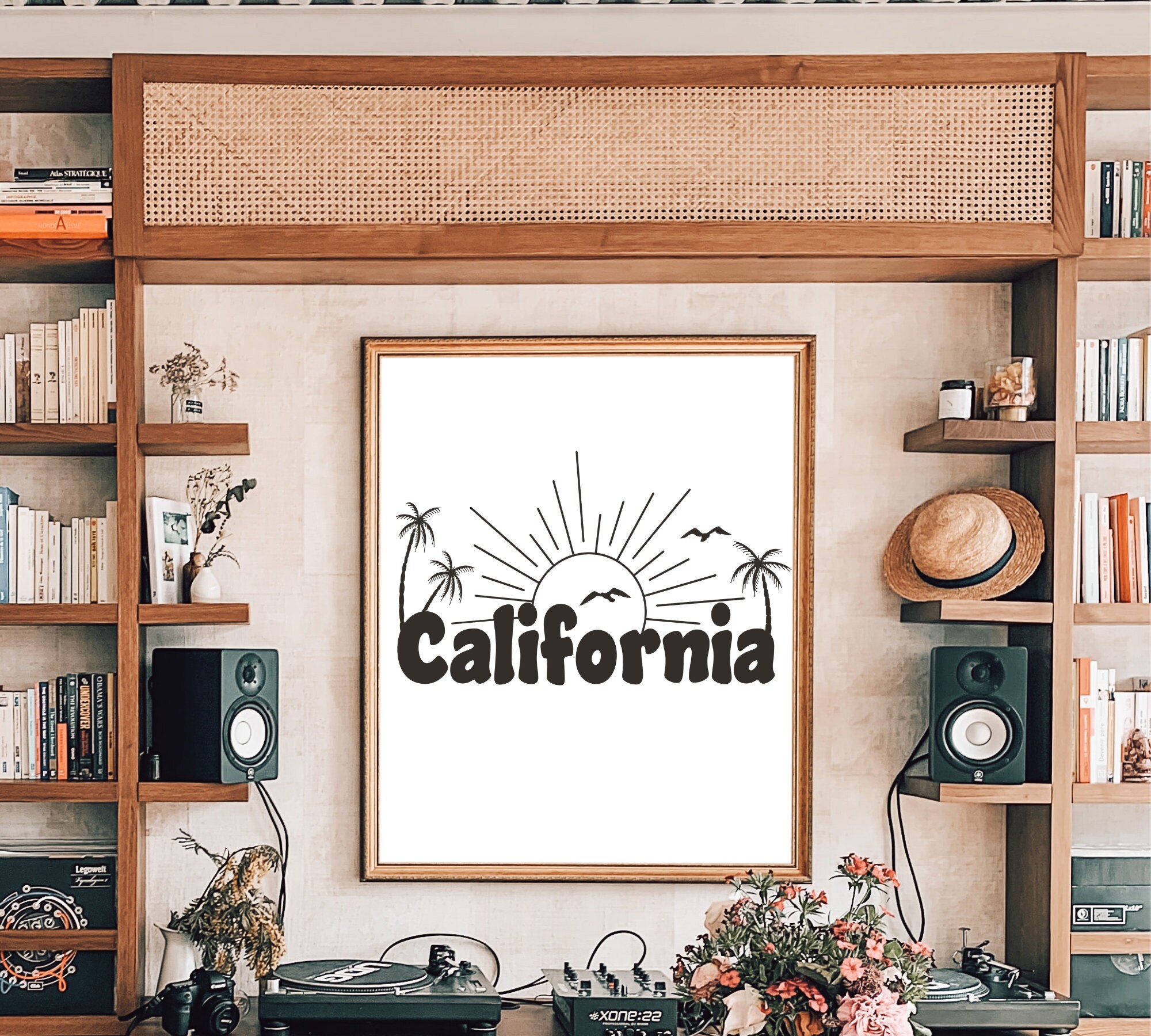 California Living SVG California Living SVG Socal SVG - Etsy
