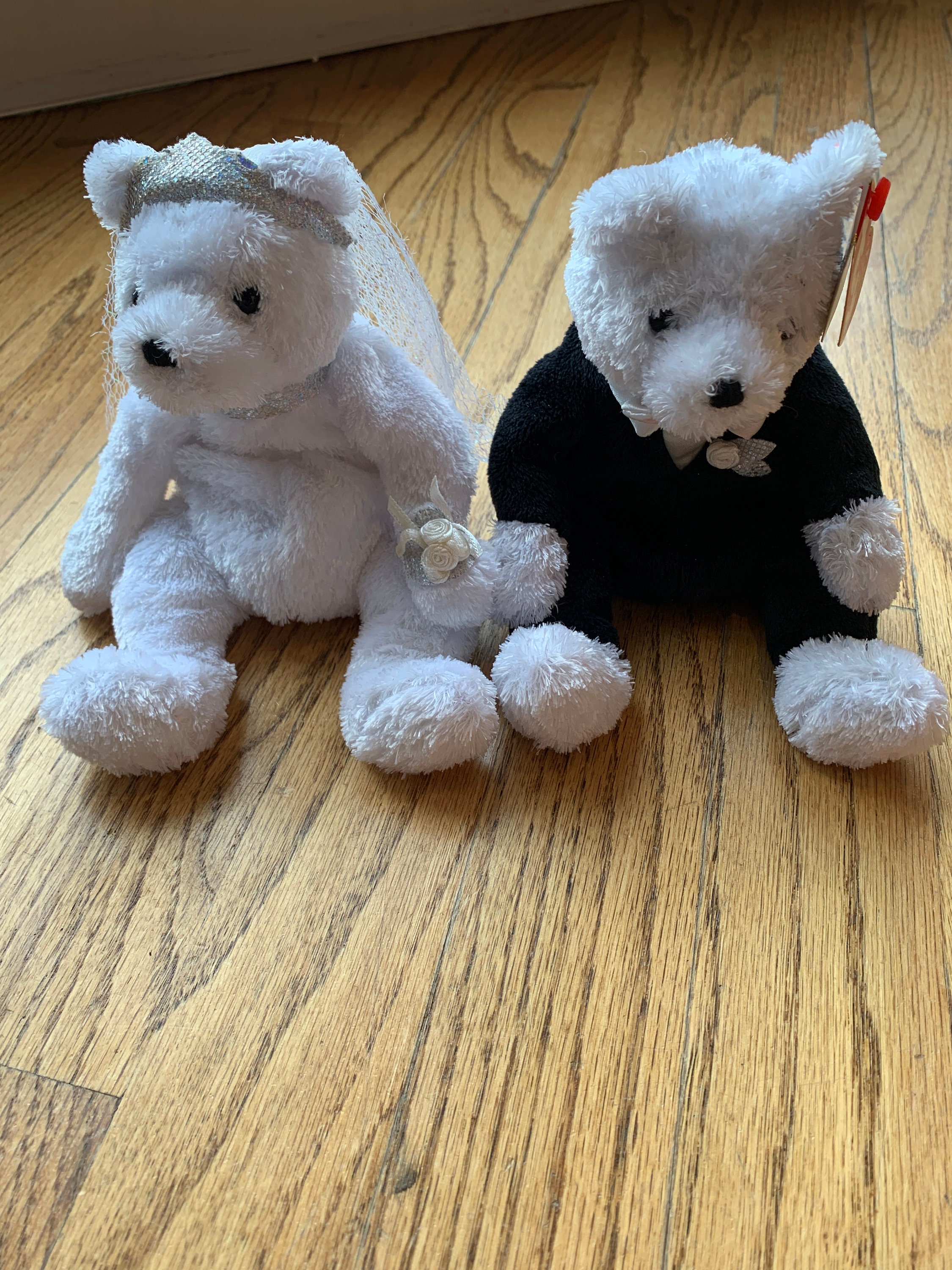 Ty Beanie Baby Bride and Groom Bear - Etsy