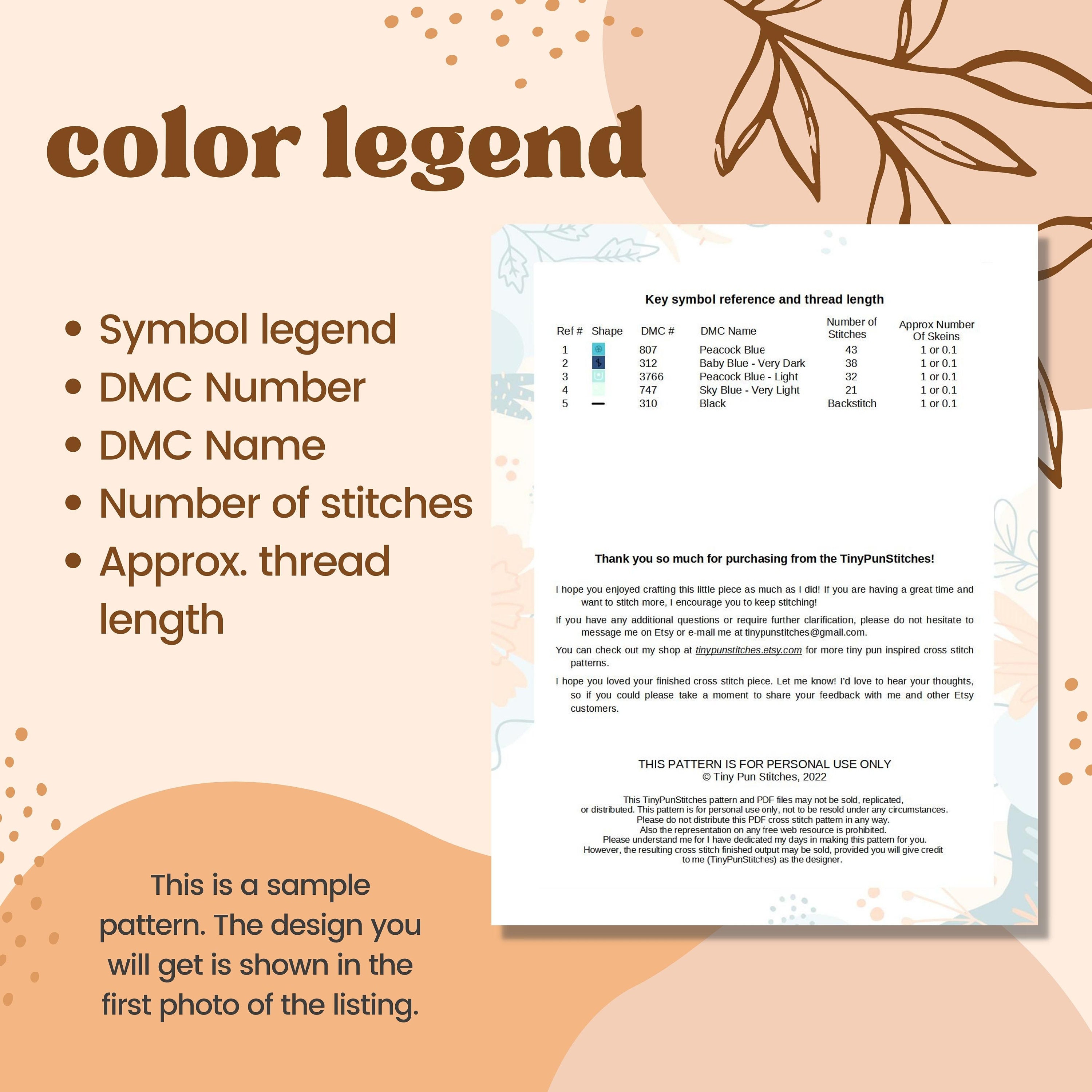 Peanut Butter and Jelly Cross Stitch Pattern PDF - Digital Download ...