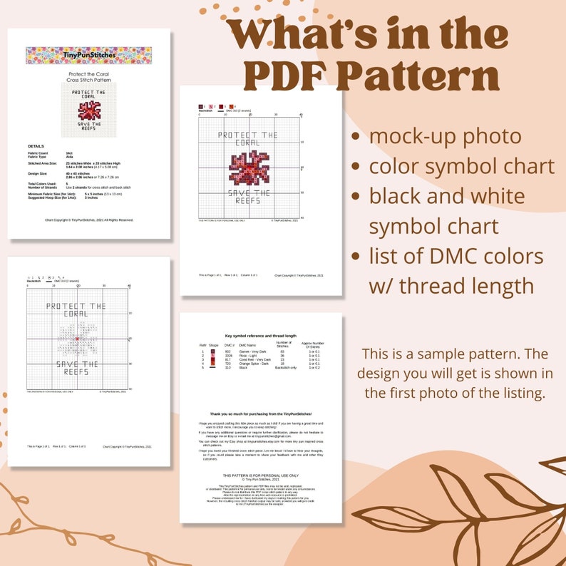 Keep Clam and Make Puns Cross Stitch Pattern Instant | Etsy