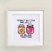 Peanut Butter and Jelly Cross Stitch Pattern PDF Digital Download PB&J ...