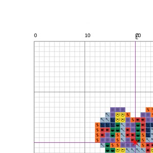 Heart Puzzle Cross Stitch Pattern PDF Download - Valentine Day - Couple ...